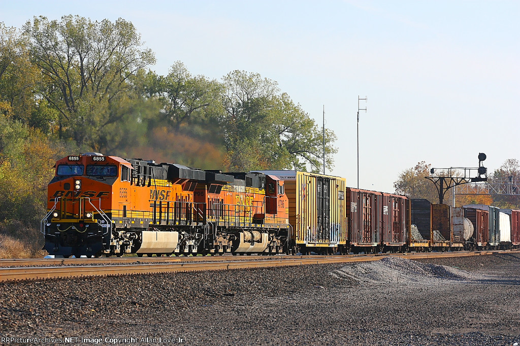 BNSF 6855 West